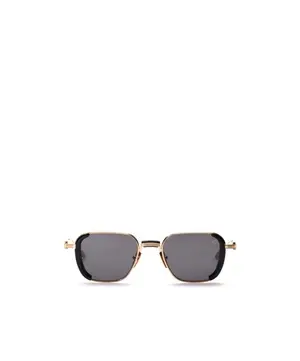 AKONI Geometric Sunglasses - Gray