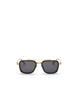 AKONI Solis Square-frame Sunglasses