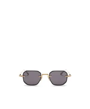 AKONI Geometric Sunglasses - Gray