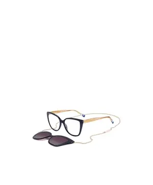 Missoni Cat-eye Clip-on Sunglasses - Blue