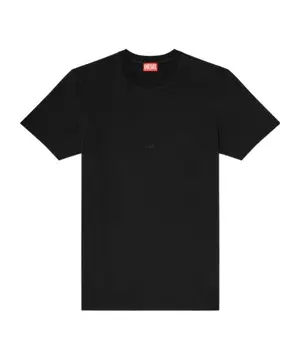DIESEL® Logo Embroidery T-shirt - Black