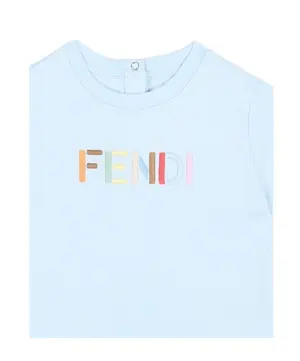 Fendi Logo-embroidered T-shirt
