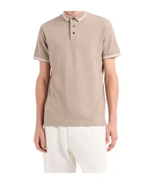 Emporio Armani Placed-logo Jersey Polo Shirt