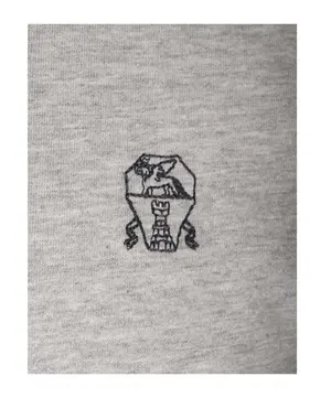 Brunello Cucinelli Logo Embroidered Layered T-shirt