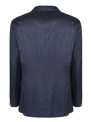 Brunello Cucinelli Long-sleeve Blazer With Lapel Collar