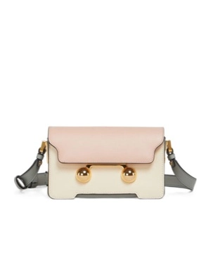 Marni Trunkaroo Mini Shoulder Bag - Nude