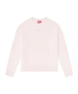 DIESEL® Jumper In Wool And Alpaca Blend - Light Pink