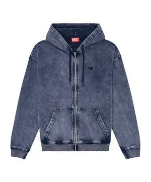 DIESEL® S-boxt-hood-zip-den Sweater