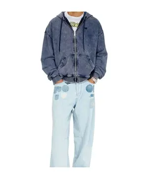 DIESEL® S-boxt-hood-zip-den Sweater