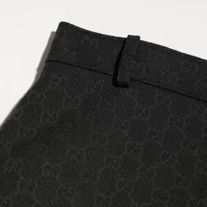 Gucci Gg Cotton Blend Midi Skirt