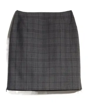 Gucci Checked Fine Wool Mini Skirt