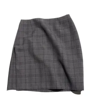 Gucci Checked Fine Wool Mini Skirt