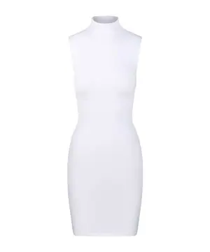 Gucci Seamless Stretch Nylon Jersey Top - White