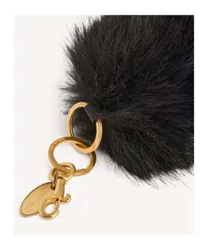 Balenciaga Charm/keychain Faux Fur Tail