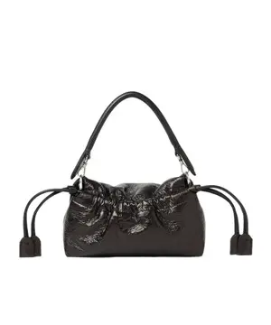 Fendi Baguette Soft Small Crackled Leather Mini-bag