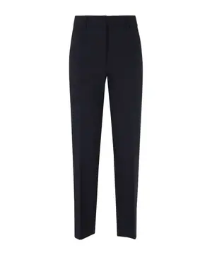 Seventy Casual Trousers With Belt Loops - Blue