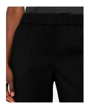 Peserico Elasticated Waistband Pressed Crease Trousers