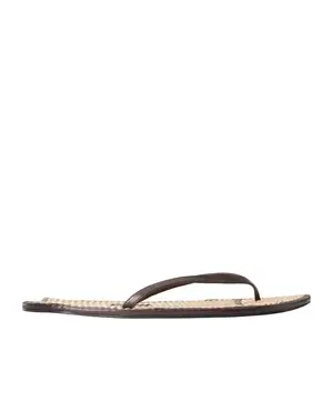 Staud Staud Leather Thong Sandals No