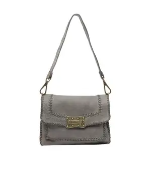 CAMPOMAGGI Flap Shoulder Bag - Grey