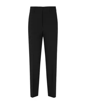 Seventy Casual Trousers With Belt Loops - Black