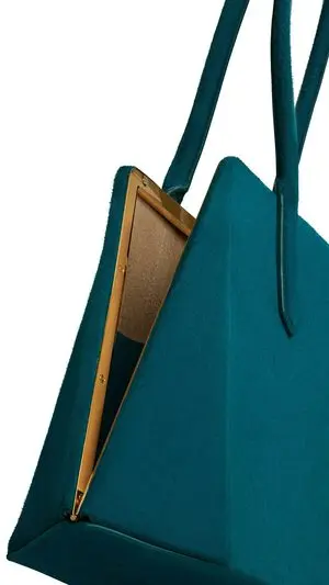 Alaïa Sculptural Suede Handbag