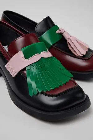 Camper Leather Moccasins For Women