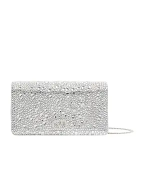 Valentino Garavani Chain Shoulder Bag - Silver