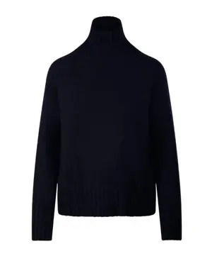 Max Mara Long-sleeved Sweater - Navy Blue