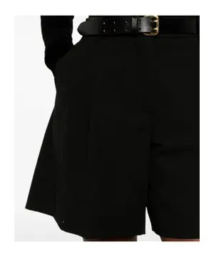 Pinko Belted Pleated Shorts