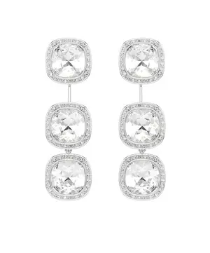 SWAROVSKI Una Angelic Drop Earrings - White