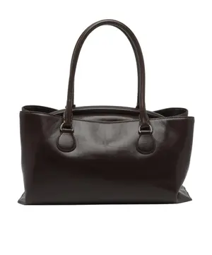 OSOI Shell Brot Structured Tote Bag - Brown