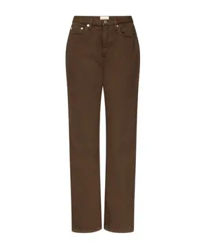 Loulou De Saison Jude Straight Leg Jeans