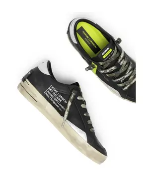 CRIME LONDON Round-toe Sneakers