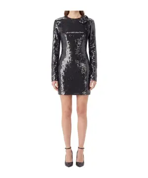 ROTATE BY BIRGER CHRISTENSEN Sequined Mini Dress