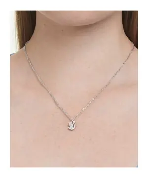 SWAROVSKI Swan Pendant Necklace