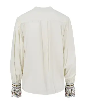 Isabel Marant Étoile Monique Embroidered Blouse - White