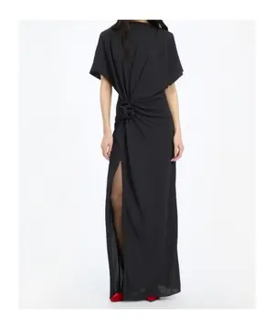 ROTATE BY BIRGER CHRISTENSEN Maxi Slit Dress