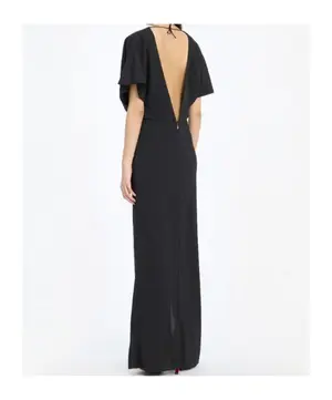 ROTATE BY BIRGER CHRISTENSEN Maxi Slit Dress