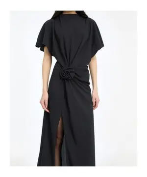 ROTATE BY BIRGER CHRISTENSEN Maxi Slit Dress