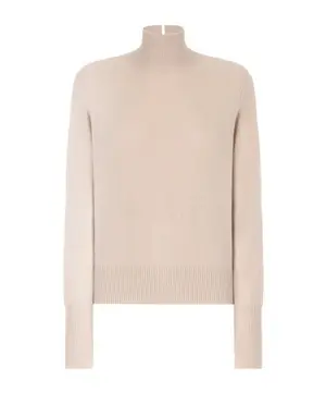 Pinko Ribbed-trim High-neck Sweater - Degree