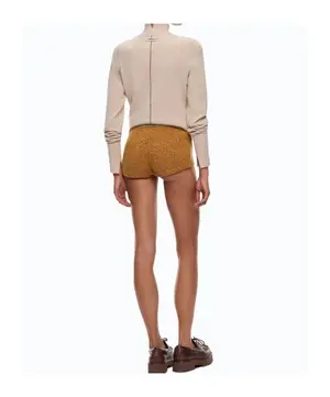 Pinko Ribbed-trim High-neck Sweater