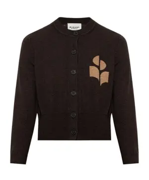 Isabel Marant Étoile Long-sleeve Cardigan - Brown