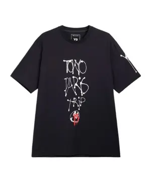Y3 Graphic Short-sleeve T-shirt - Black