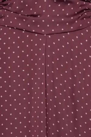 ROTATE BY BIRGER CHRISTENSEN Dot Halterneck Scarf Dress