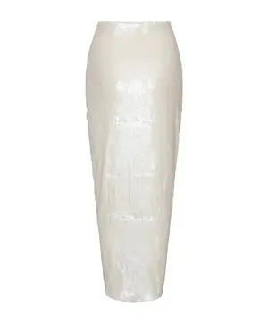 ROTATE BY BIRGER CHRISTENSEN Sequins Knot Skirt