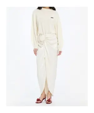 ROTATE BY BIRGER CHRISTENSEN Sequins Knot Skirt