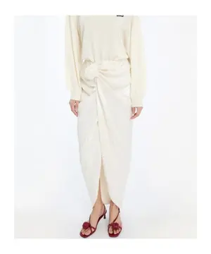ROTATE BY BIRGER CHRISTENSEN Sequins Knot Skirt