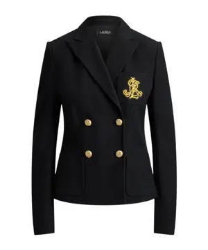 Ralph Lauren Double-breasted Suit Jacket - Black