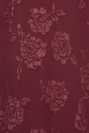 ROTATE BY BIRGER CHRISTENSEN Jacquard Flared Dress