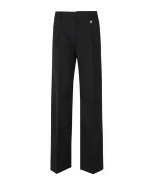 DONDUP Casual Trousers With Belt Loops - Black